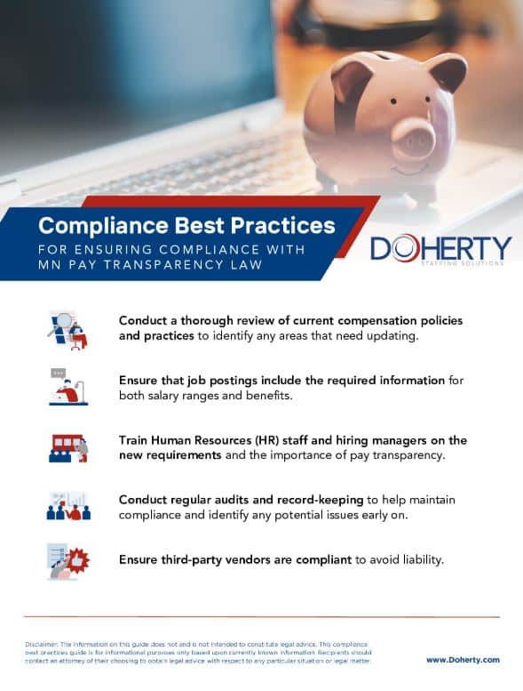 MN Pay Transparency Law: Requirements & Best Practices